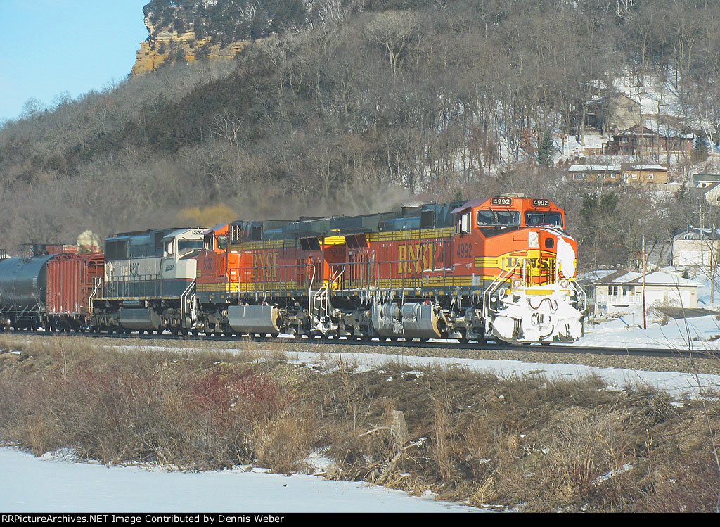 BNSF 4992, BNSF's St.Croix Sub.